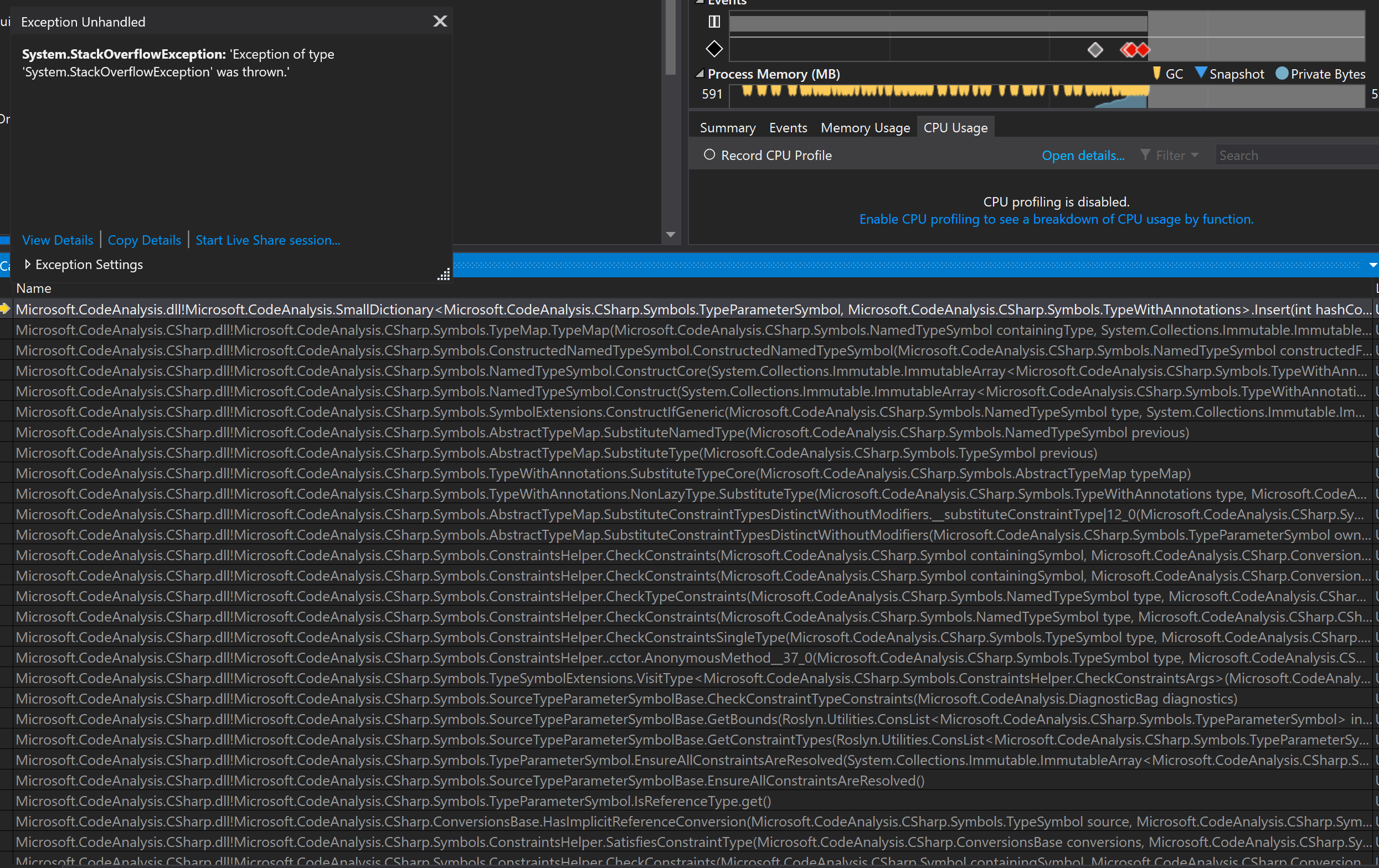 Compiler StackOverflow · Issue #42361 · dotnet/roslyn · GitHub
