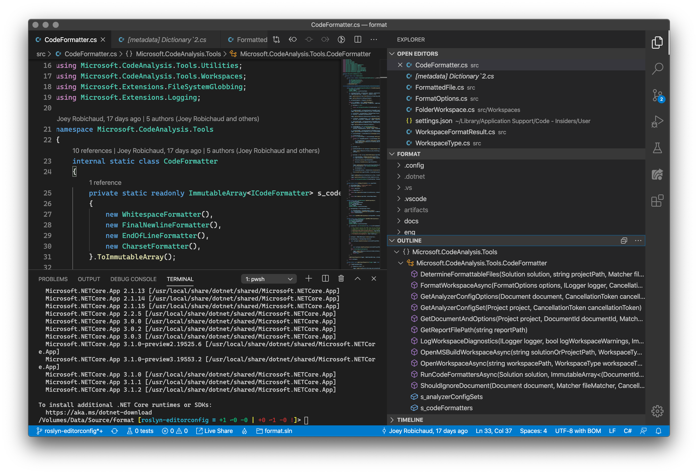 no symbol navigation possible on goto definition · Issue #3519 · dotnet/vscode-csharp · GitHub