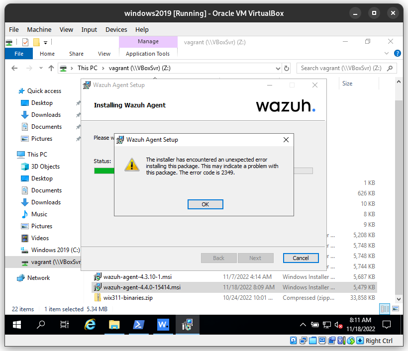 Internal change in Windows Agent installer · Issue #3625 · wazuh/wazuh ...