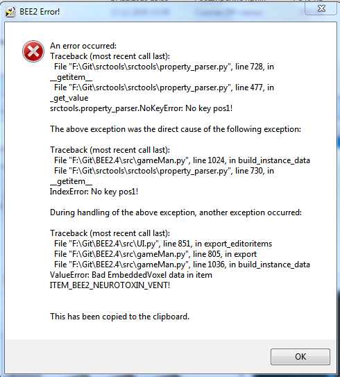 Error with beemod: "ValueError: Bad EmbeddedVoxel data in item ITEM ...