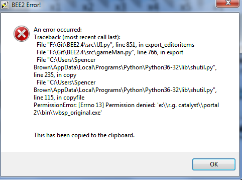 Error with beemod: "ValueError: Bad EmbeddedVoxel data in item ITEM ...