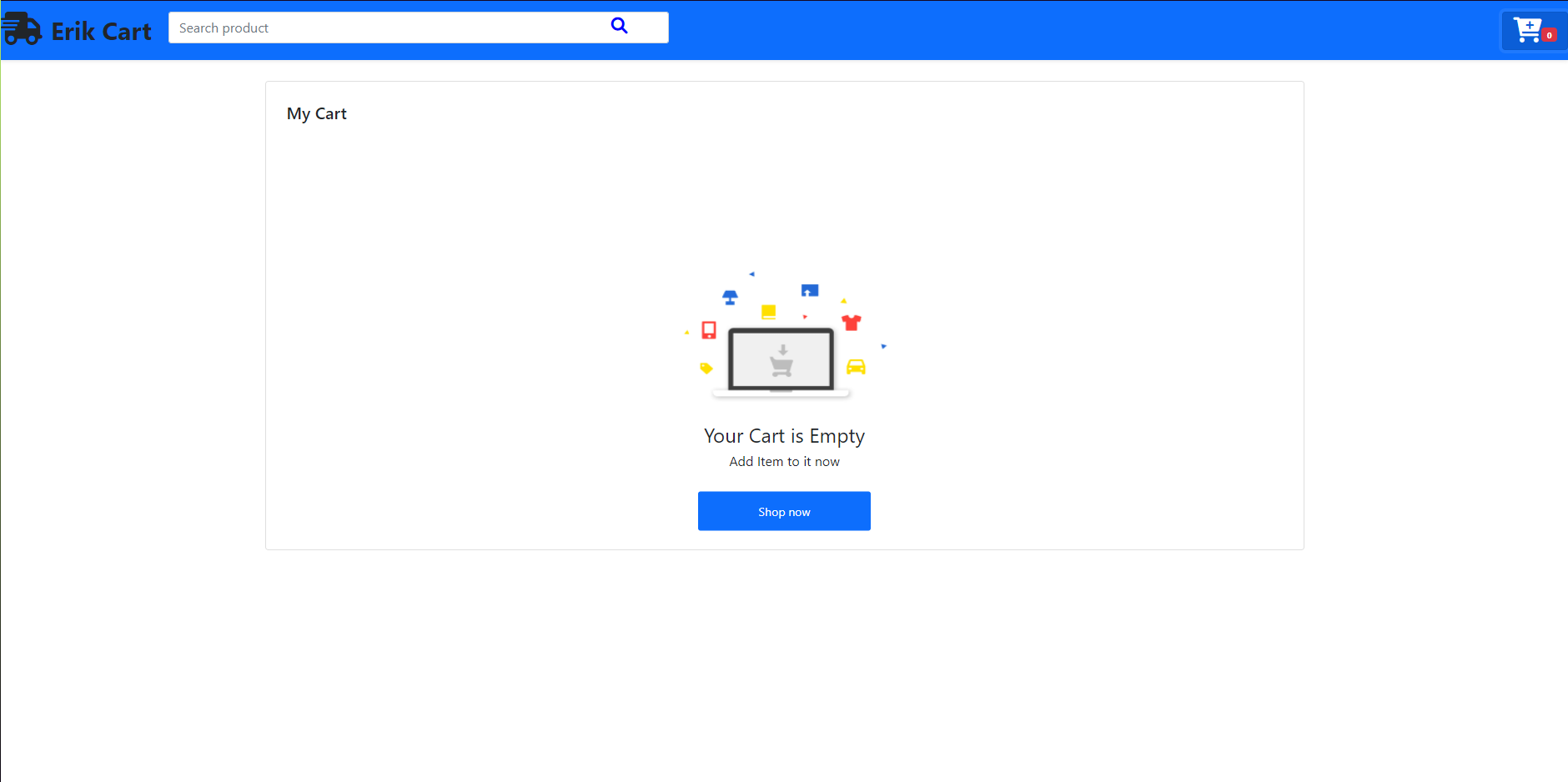 GitHub - EriikSilva/erik-cart