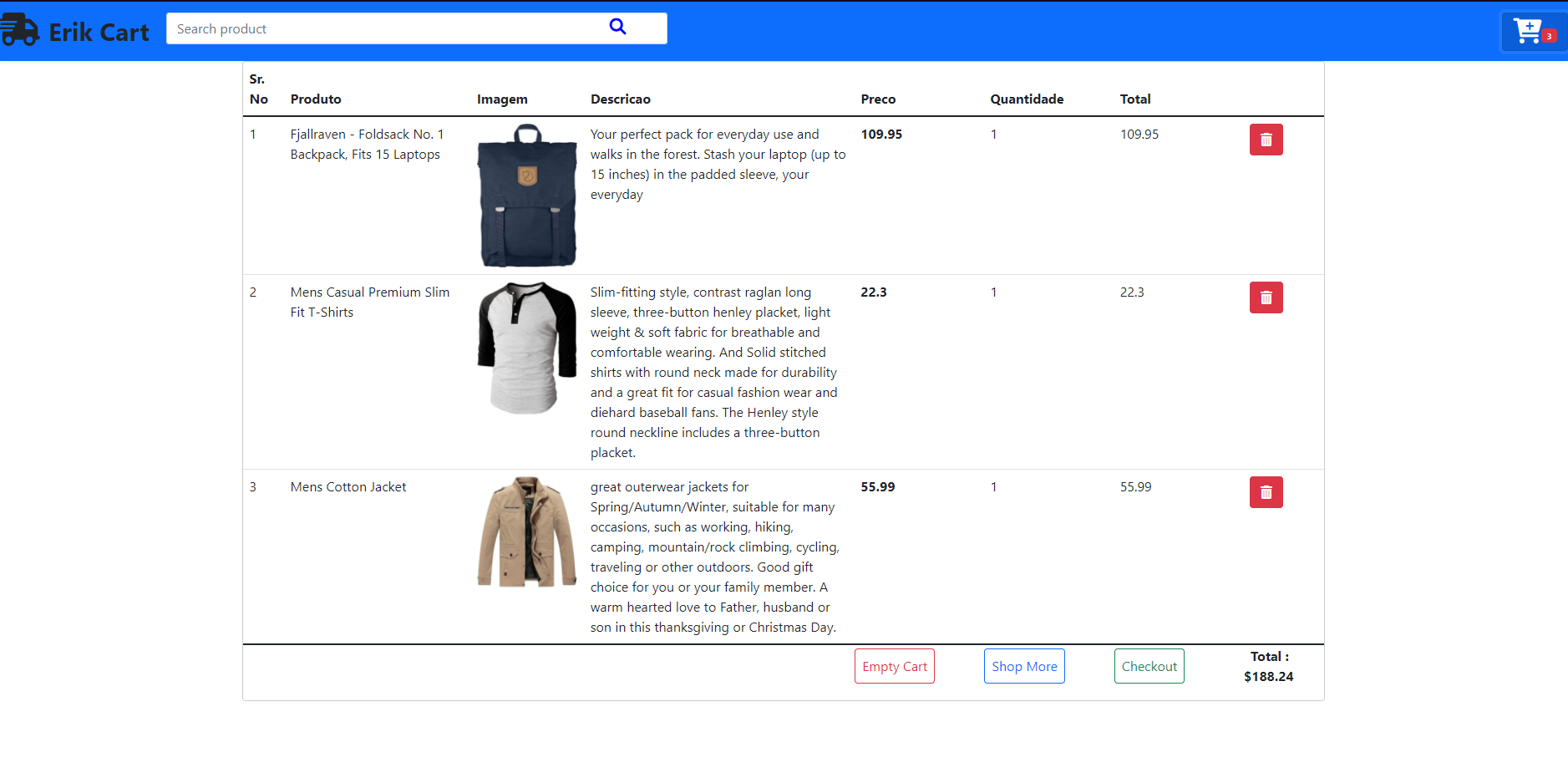 GitHub - EriikSilva/erik-cart