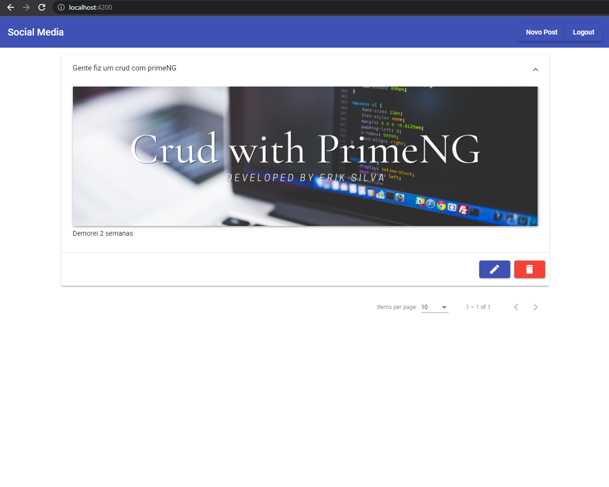 GitHub - EriikSilva/social-media-angular