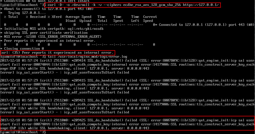 Occasionally failed for OpenSSL with Nginx · Issue #50 · intel/QAT_Engine · GitHub