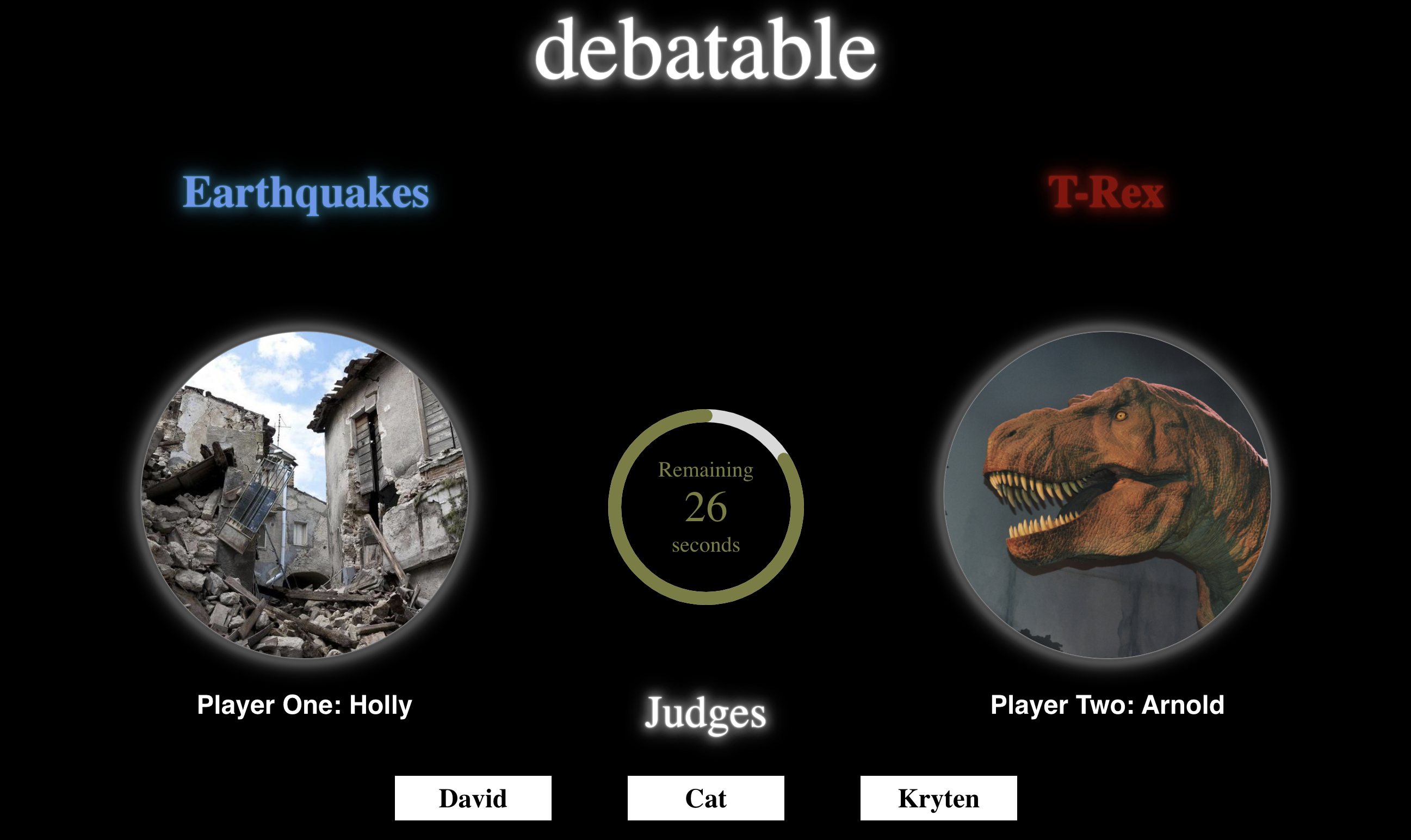 GitHub - Charles-Wefso-Turing-Projects/debatable