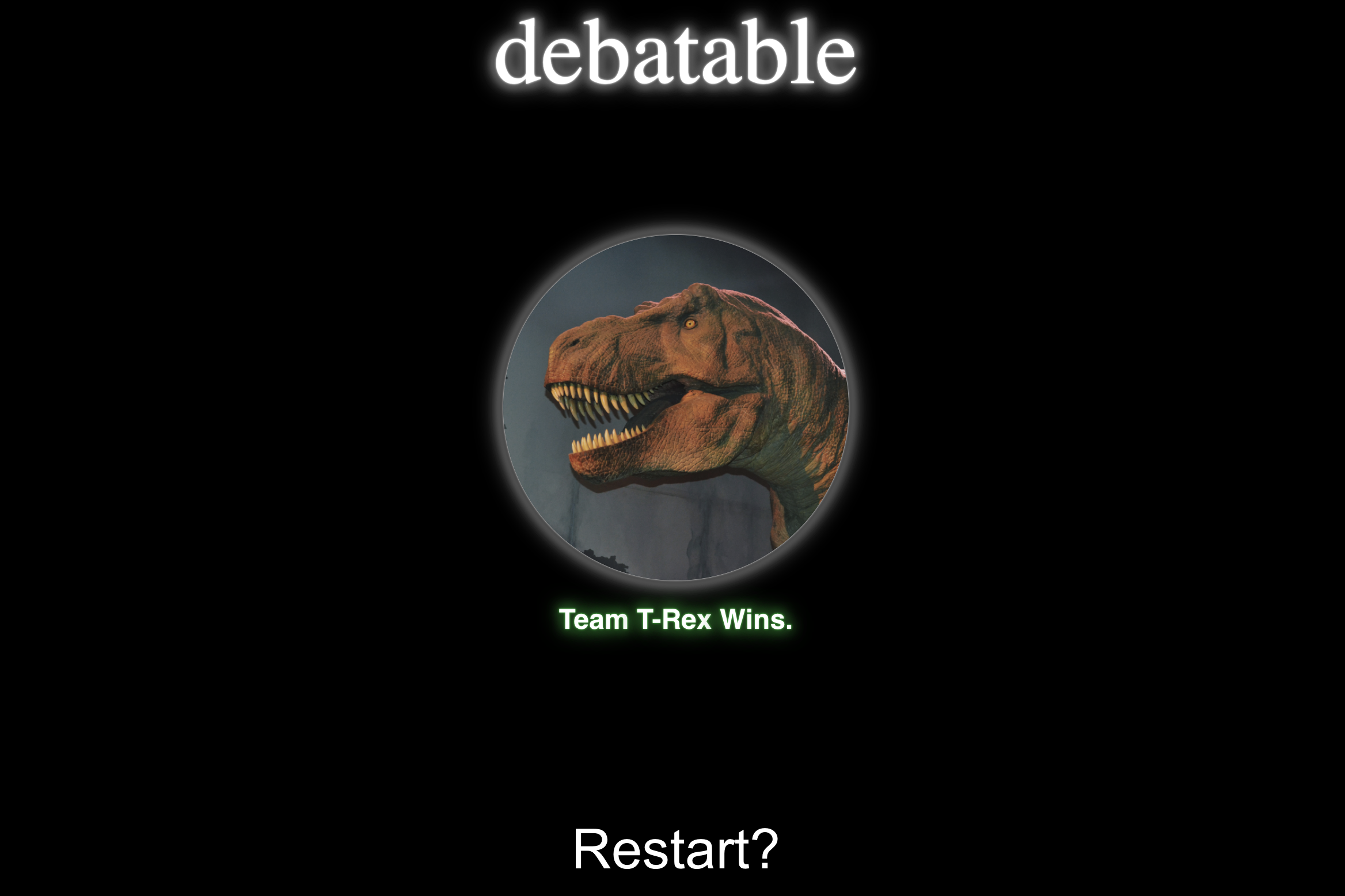 GitHub - Charles-Wefso-Turing-Projects/debatable