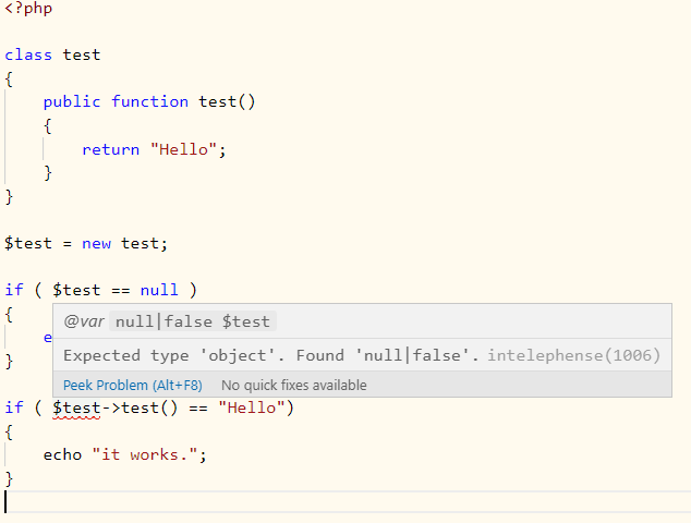 Is Intellephense Confused Or Am I · Issue 1191 · Bmewburn Vscode Intelephense · Github