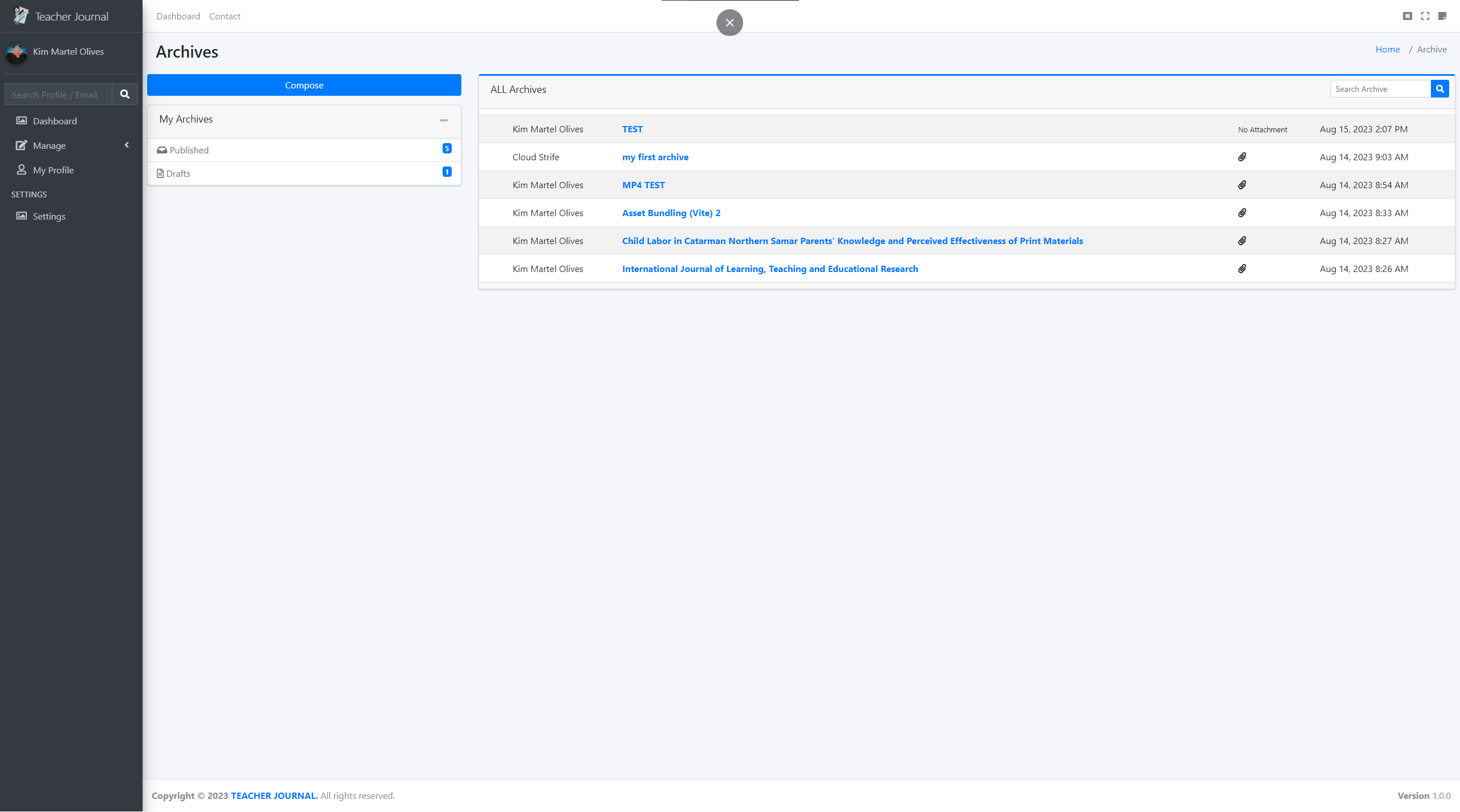 GitHub - kimmartelolives/teacher-journal-laravel: Teacher Journal ...
