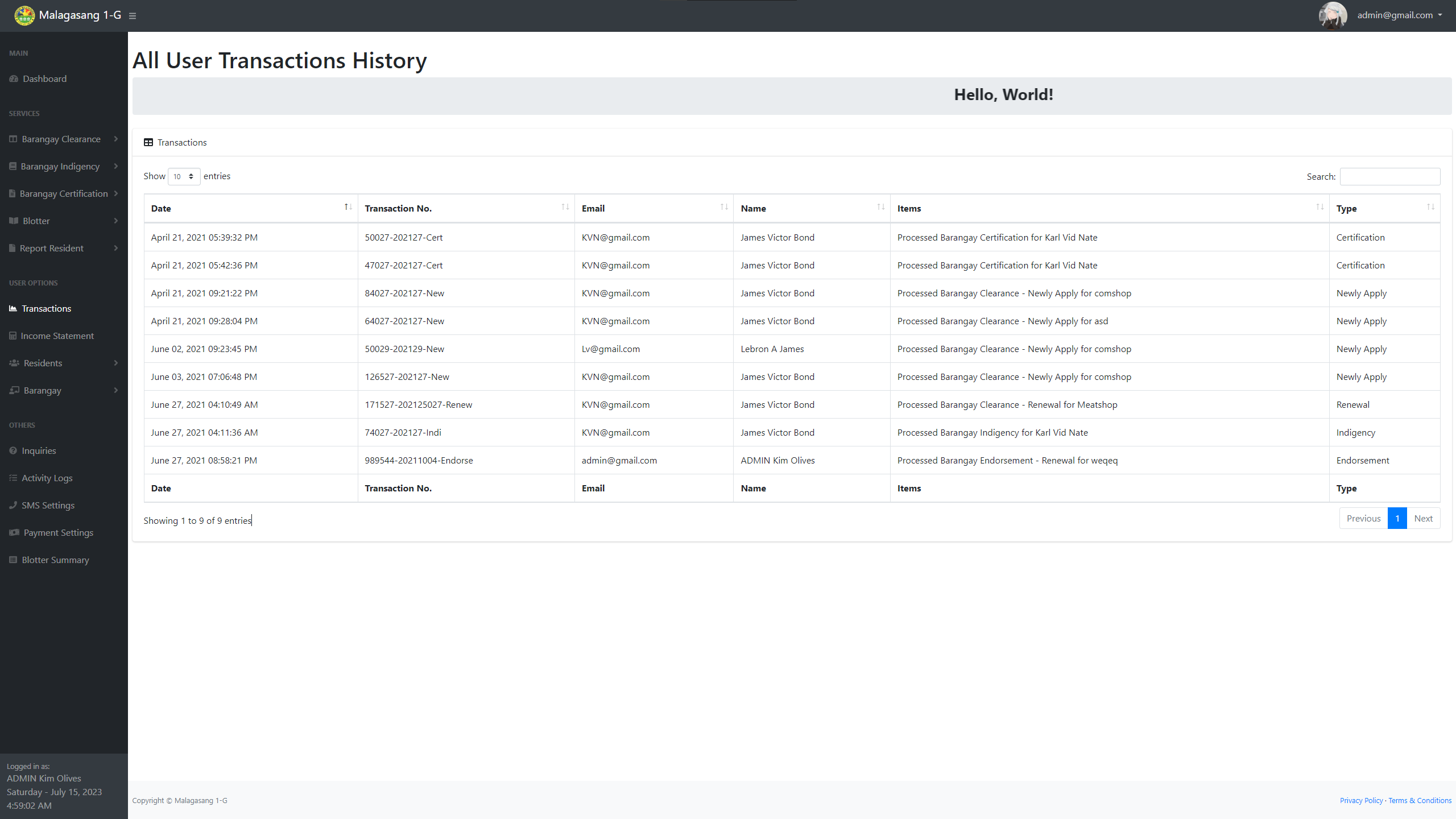 GitHub - kimmartelolives/brgy-management-information-system-sms-core-php: Barangay MIS with SMS ...
