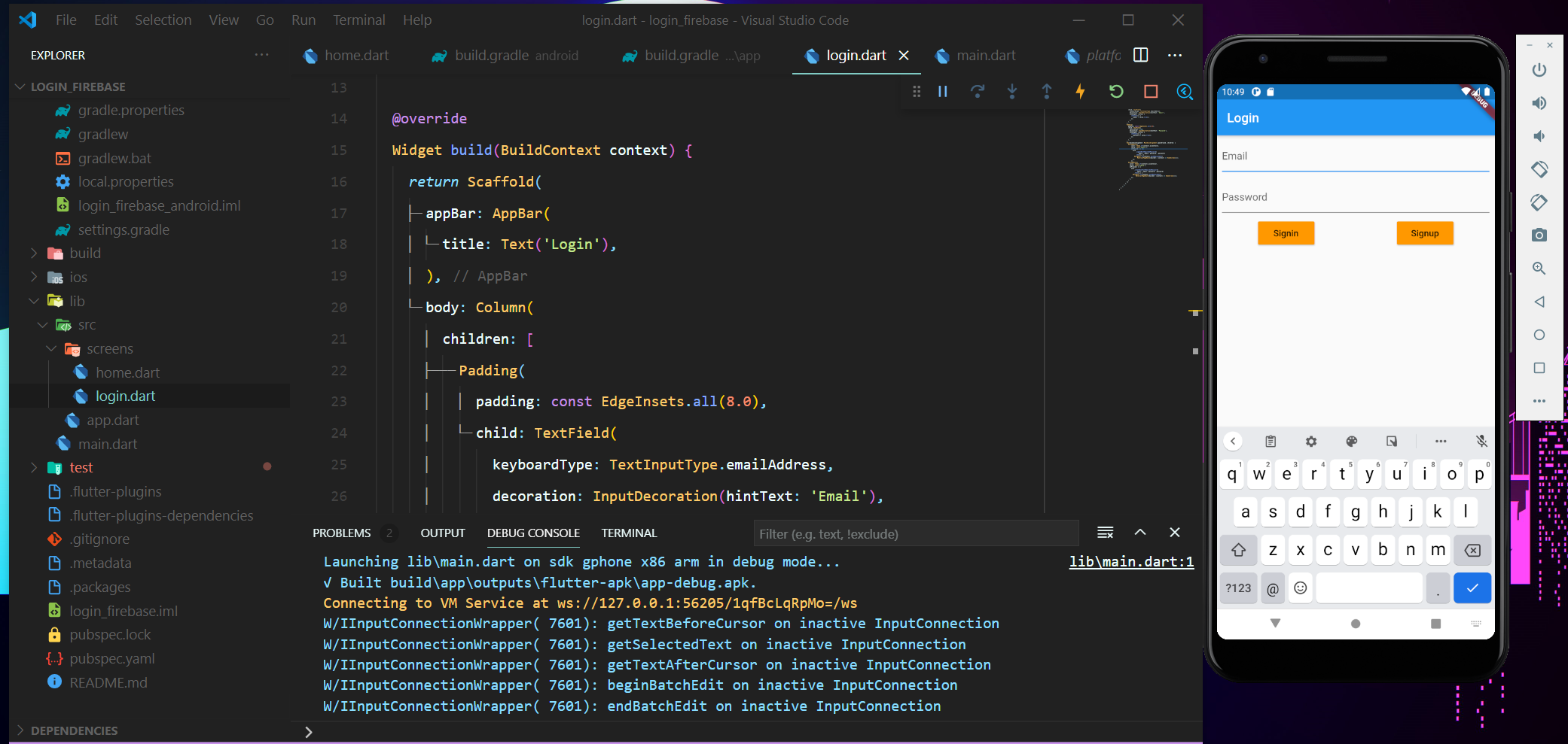 GitHub - am-523/Flutter-login-firebase