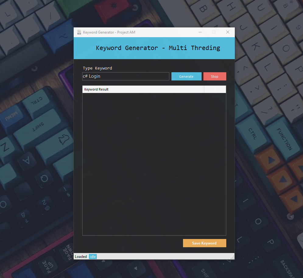 GitHub - am-523/Multi-Keyword-Generator