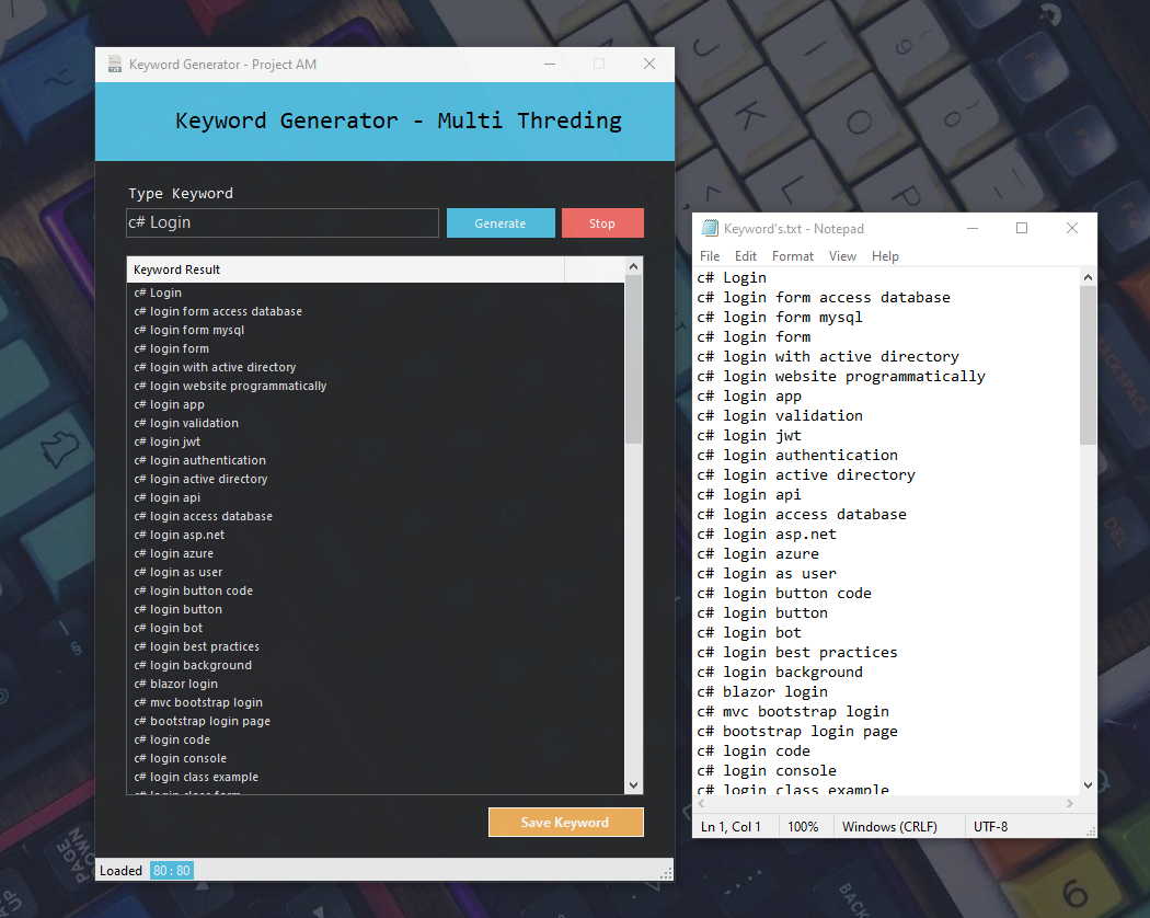 GitHub - am-523/Multi-Keyword-Generator