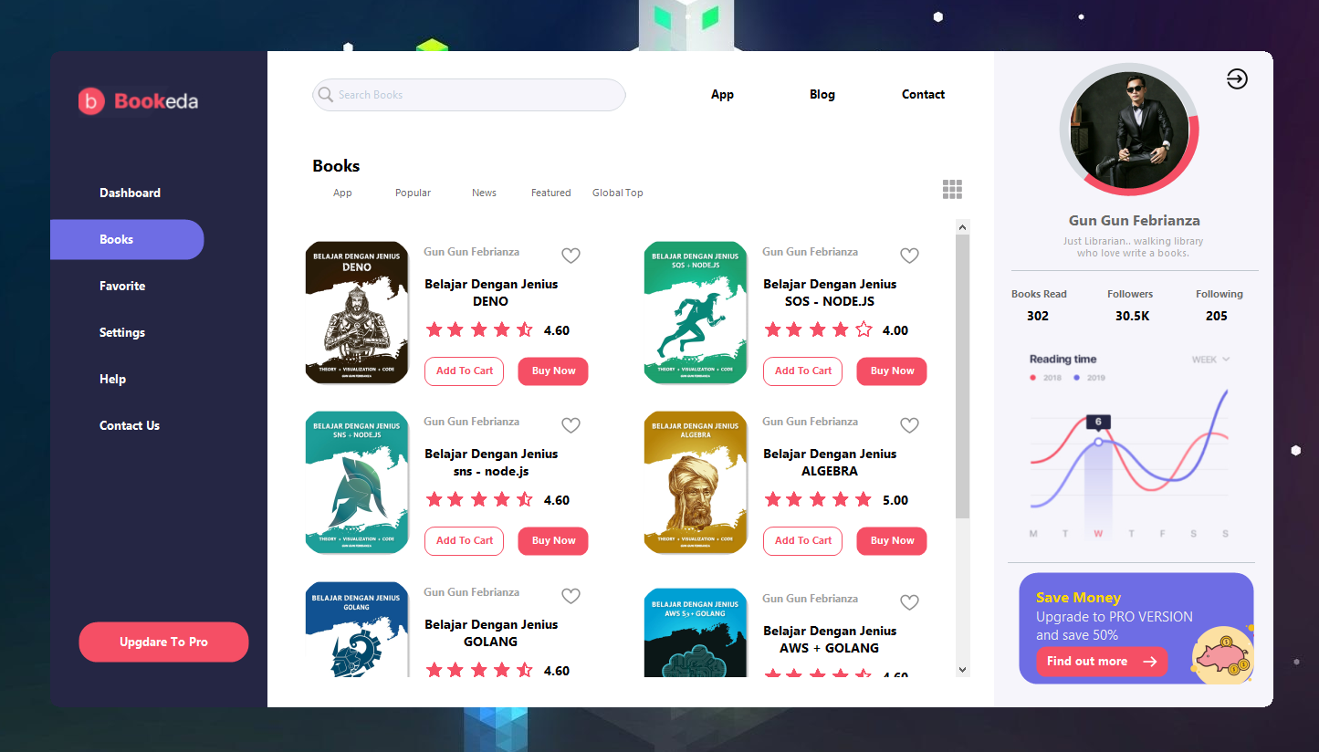GitHub - am-523/Bookeda---My-Online-Library-Dashboard: Bookeda - My Online Library Dashboard ...