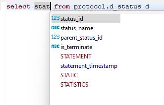 Columns autocompletion do not appear in selestion list, if table is withour alias · Issue #20032 ...