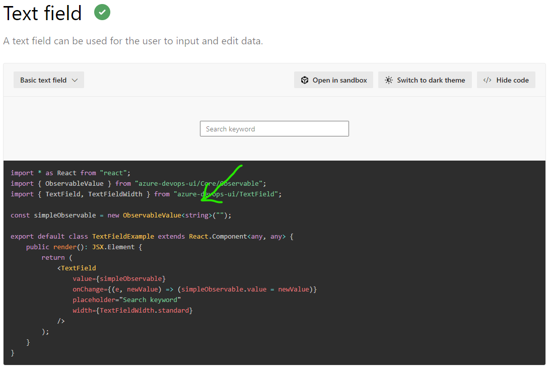Issue documentation Textfield · Issue #79 · microsoft/azure-devops ... Issue documentation Textfield · Issue #79 · microsoft/azure-devops ...