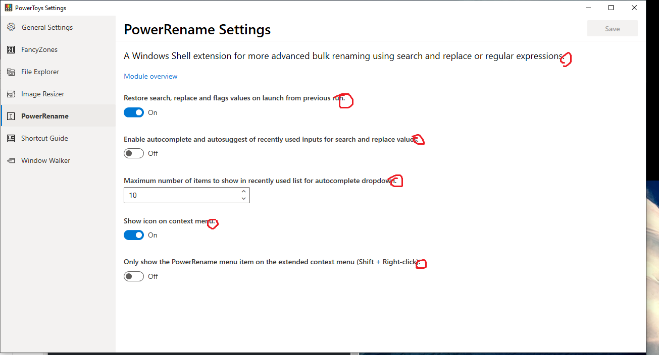 Some settings text are ended with dot · Issue #1782 · microsoft/PowerToys · GitHub