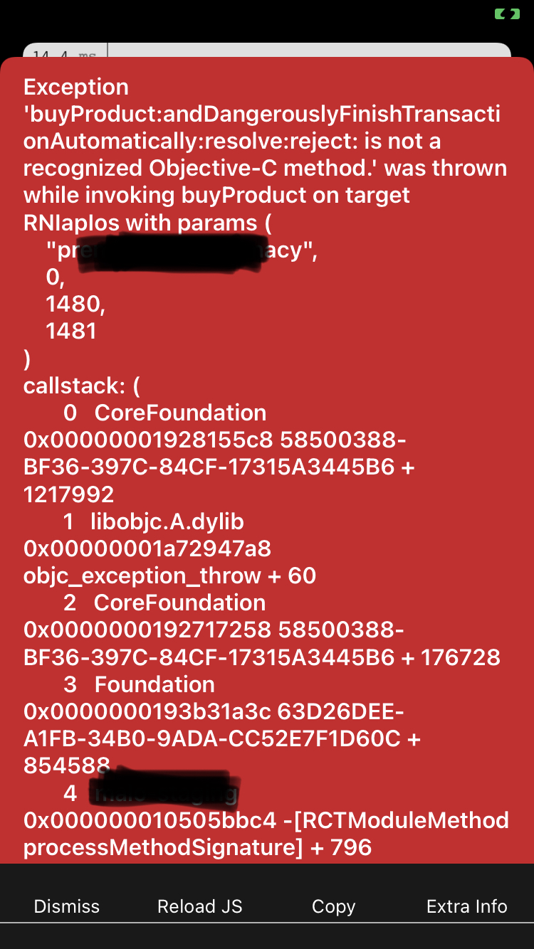 8.0.0 RC3 : buyProduct:andDangerouslyFinishTransactionAutomatically:resolve:reject: is not a ...
