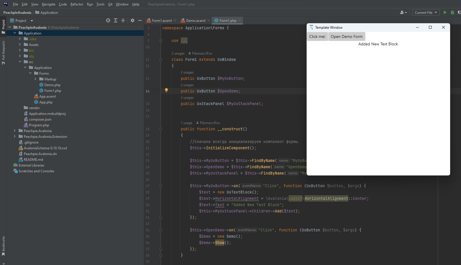 GitHub - FibonacciFox/Peachpie.Avalonia