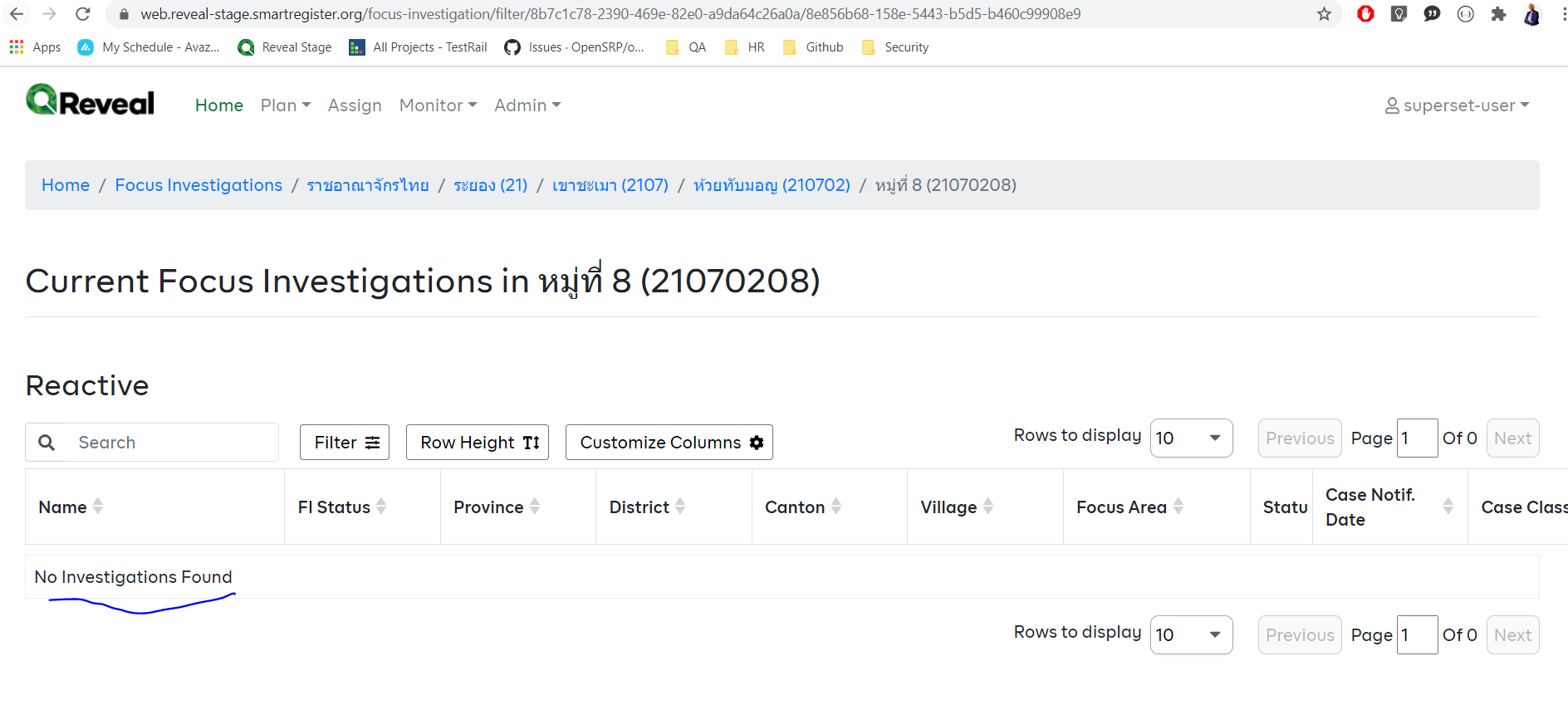 DESIGN- No data found section doesn't look like the rest · Issue #1000 · onaio/reveal-frontend ...