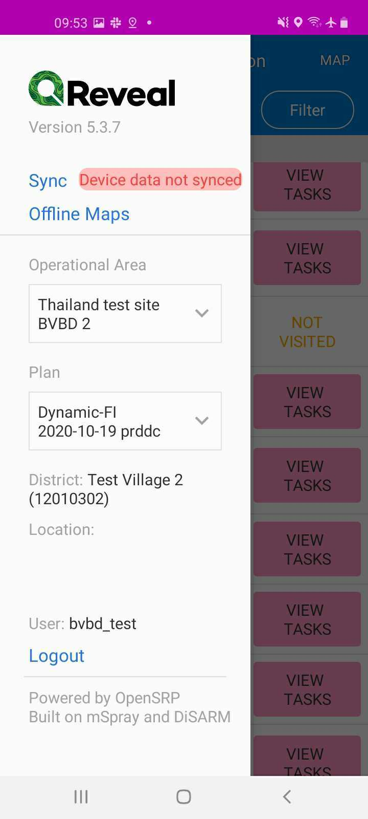 THAI PREVIEW REGRESSION- Device data does not sync · Issue #1135 · opensrp/opensrp-client-reveal ...