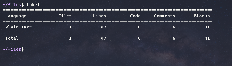 No color output · Issue #830 · XAMPPRocky/tokei · GitHub