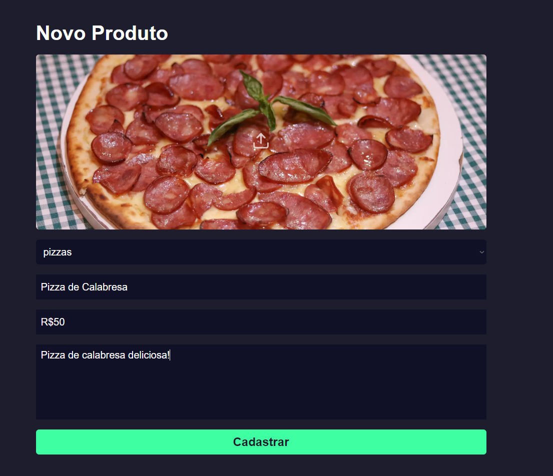 GitHub - rebekahveiga/Sistema-Pizzaria: Sistema completo Pizzaria utilizando tecnologia ...