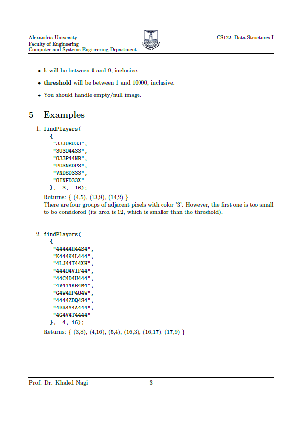 GitHub - AmrMomtaz/IPlayersFinder: Data Structure Assignment 3