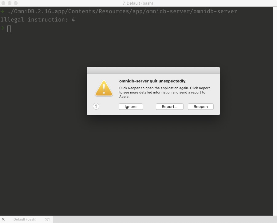 OmniDB.app 2.16..0 not starting on macOS 10.14.5 · Issue #1016 · OmniDB/OmniDB · GitHub