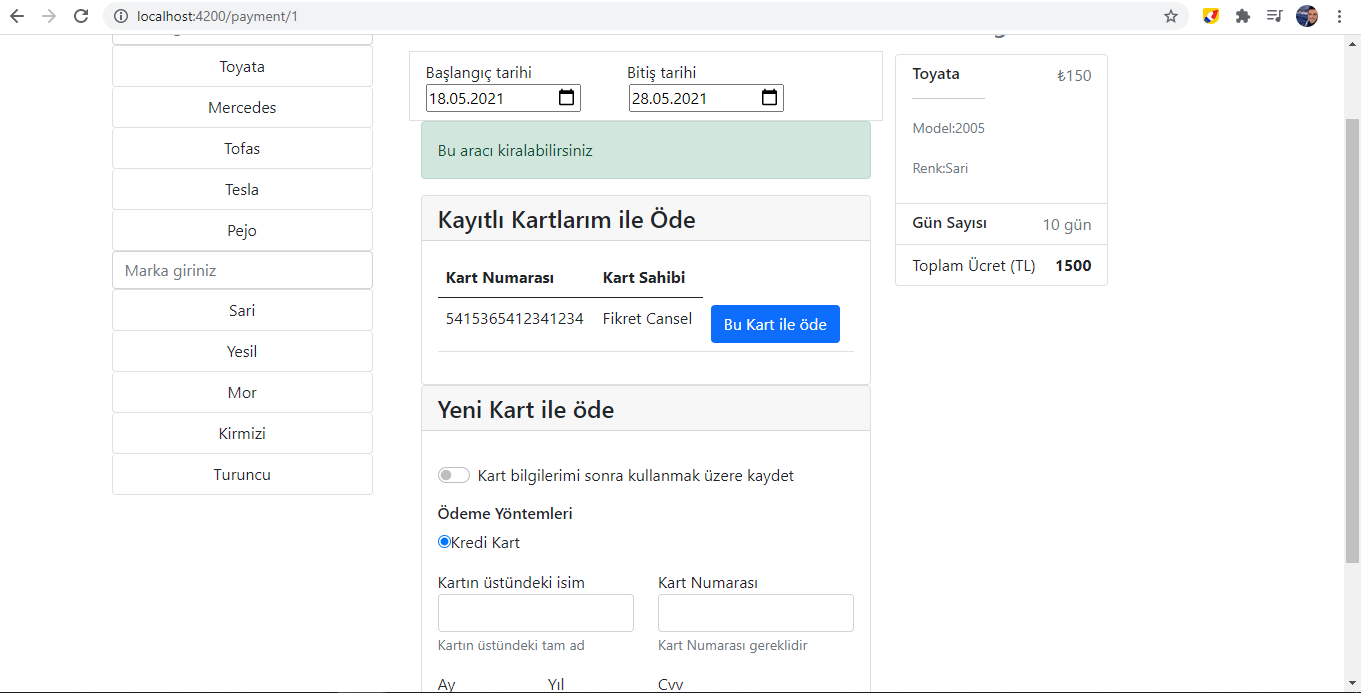 GitHub - FikretCansel/AngularRentcarFrontend