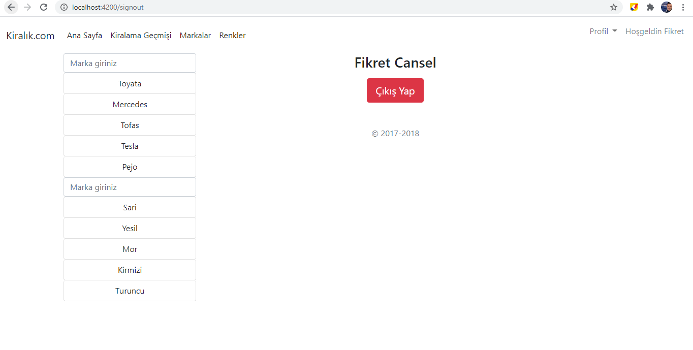 GitHub - FikretCansel/AngularRentcarFrontend