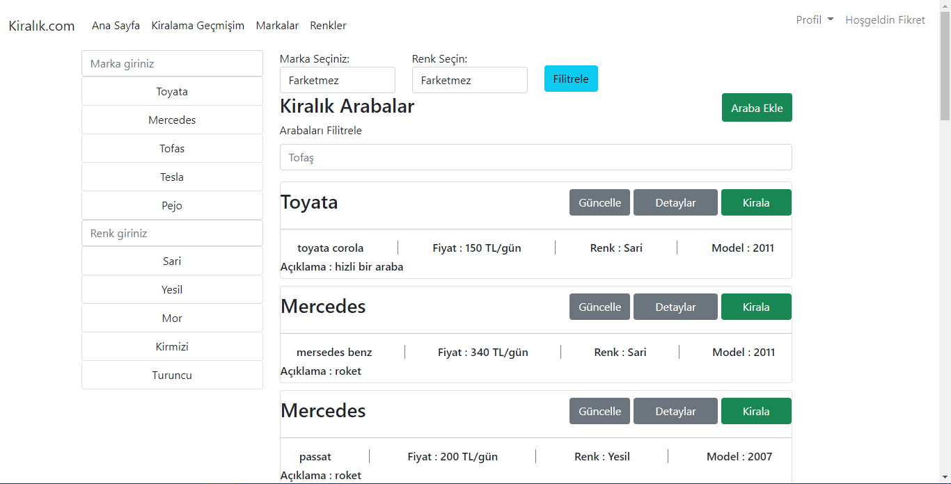 GitHub - FikretCansel/AngularRentcarFrontend