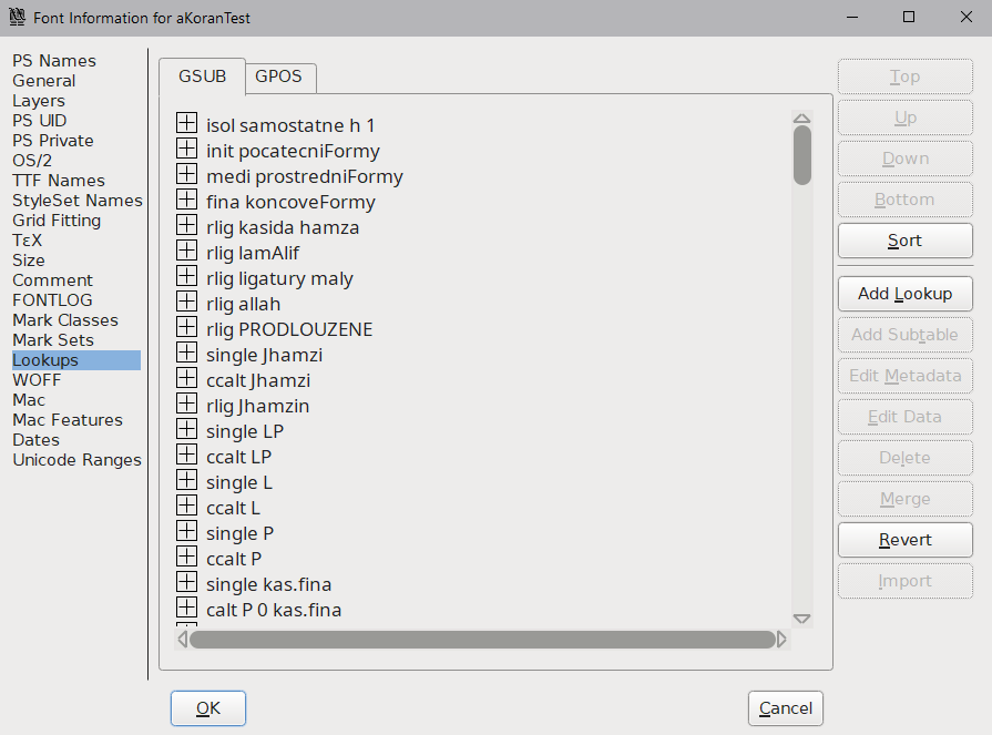 Support better selection of FontInfo font · Issue #4238 · fontforge/fontforge · GitHub