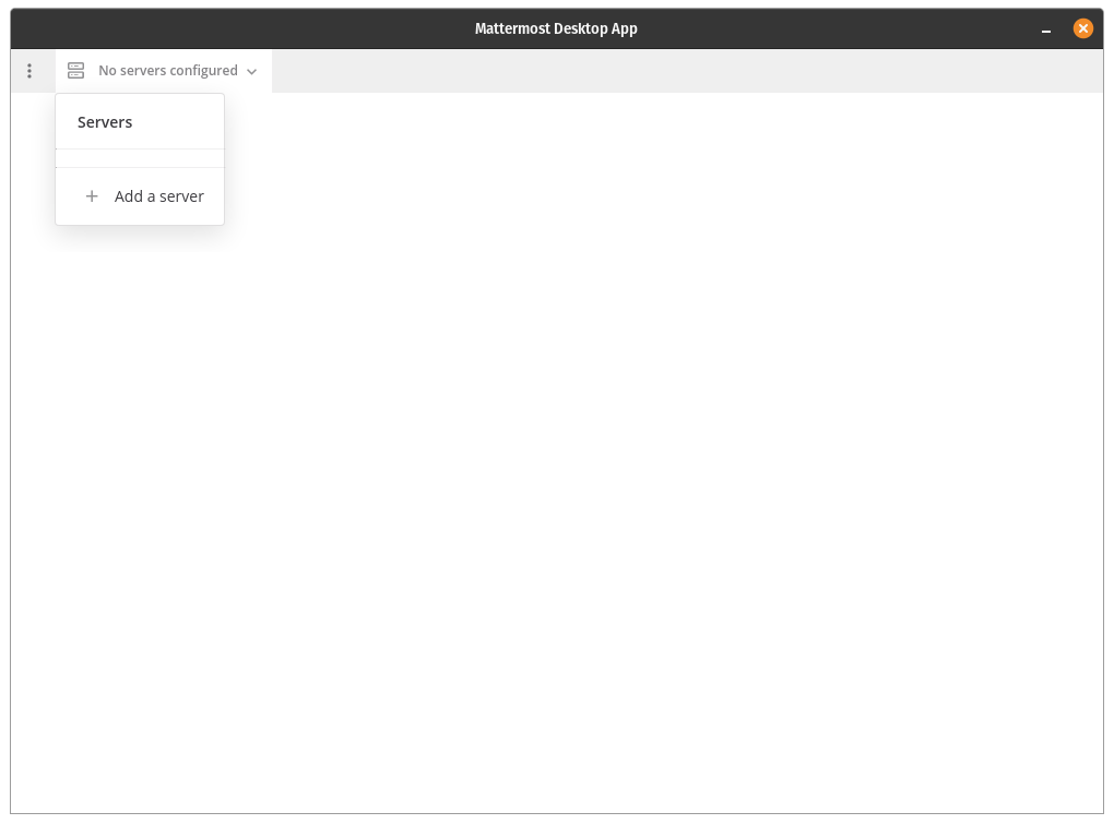 "Add a server" button doesn't work · Issue #1834 · mattermost/desktop · GitHub