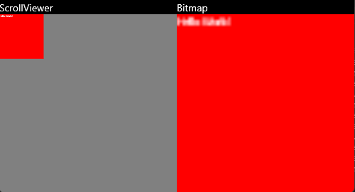 Renderasync An Element Within A Scrollviewer Produces Blurry Bitmap · Issue 8533 · Microsoft