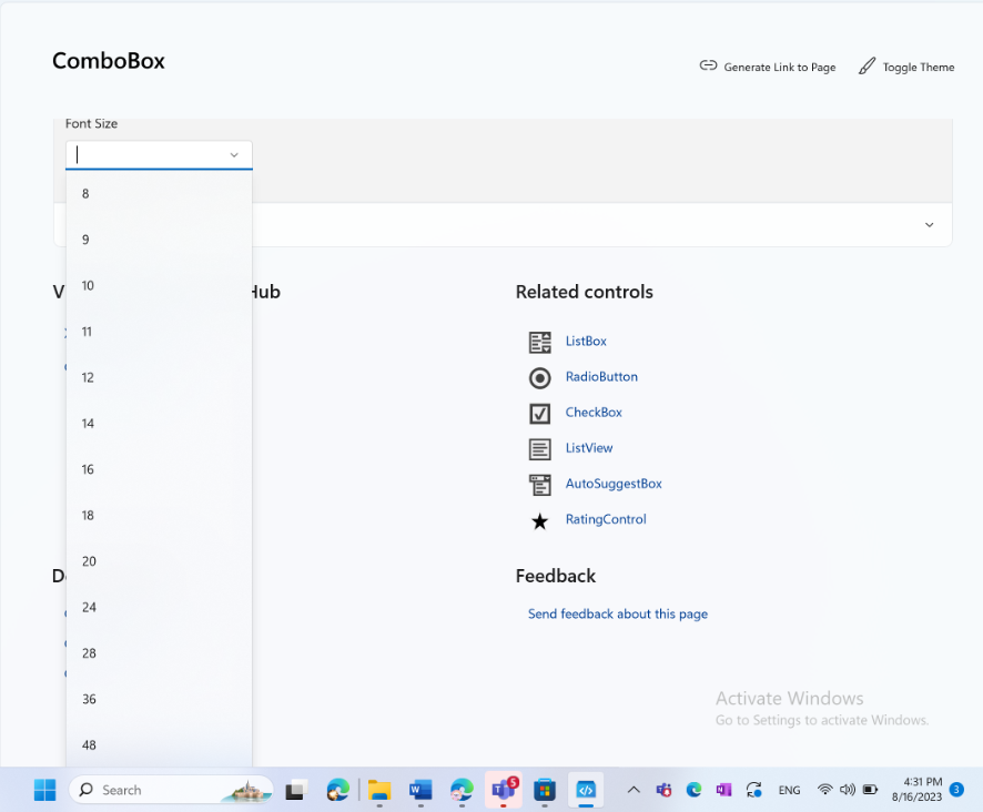 Combobox Cant Scroll To View And Access All Itemssource Item · Issue 8839 · Microsoft 2151