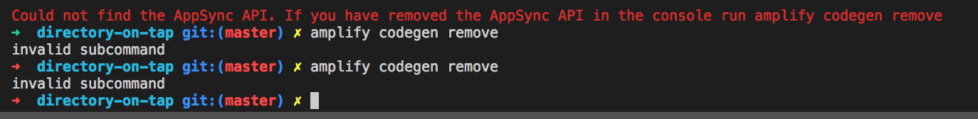 Could not find the AppSync API when pushing GraphQL API · Issue #499 · aws-amplify/amplify-cli ...