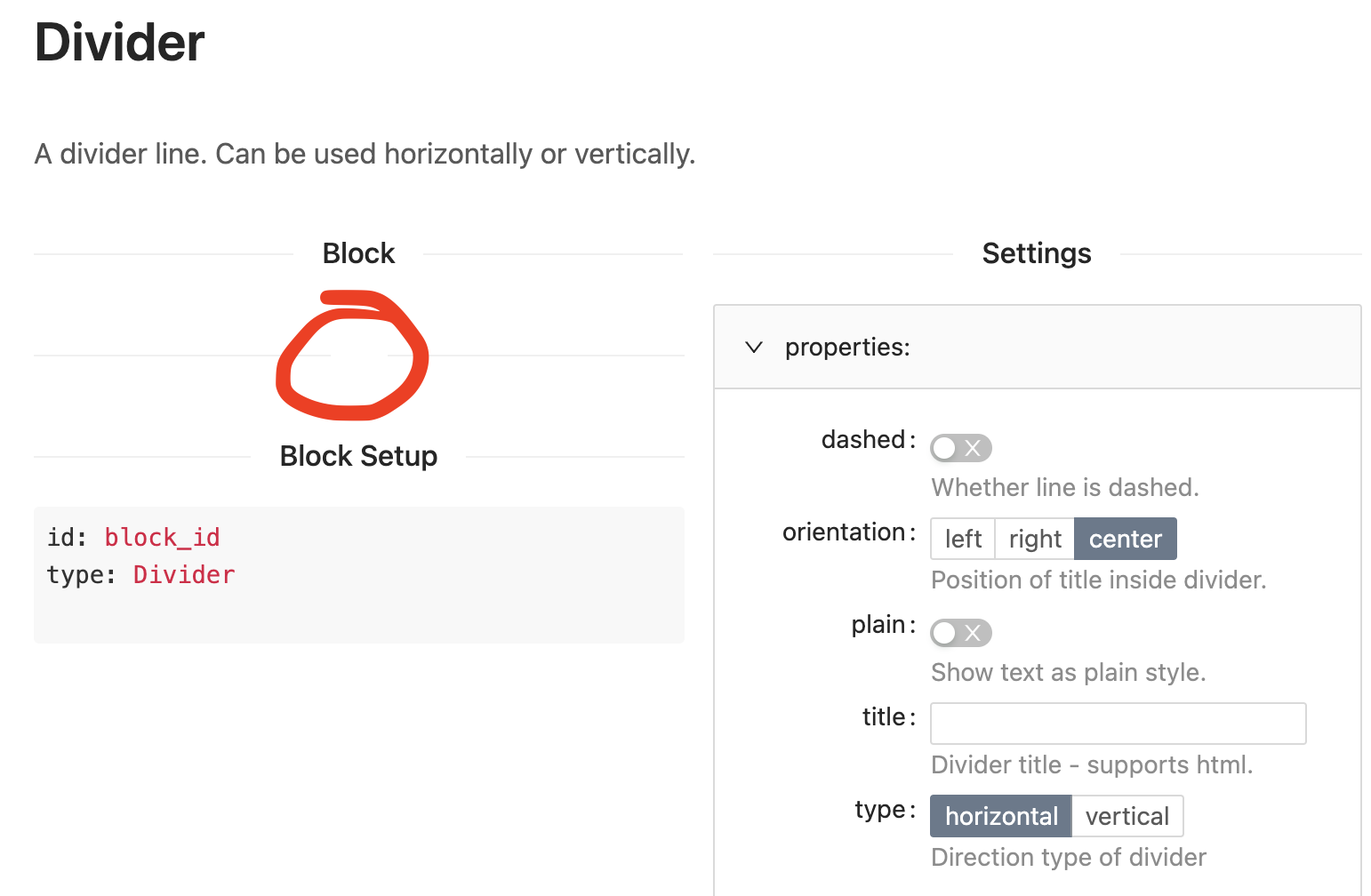 Divider title is always rendered · Issue #790 · lowdefy/lowdefy · GitHub