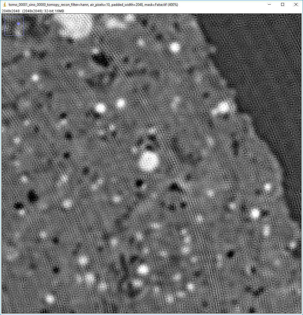 tomopy gridrec reconstructions differ from those in tomoRecon · Issue #481 · tomopy/tomopy · GitHub