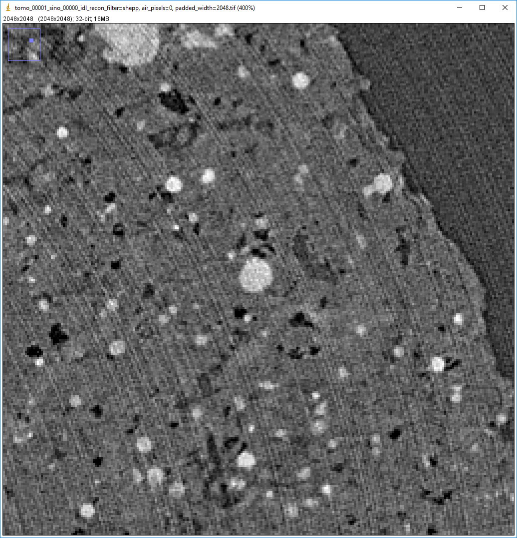 tomopy gridrec reconstructions differ from those in tomoRecon · Issue #481 · tomopy/tomopy · GitHub