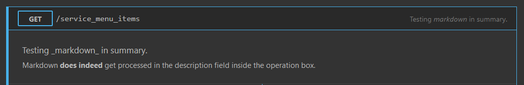 Markdown not processed for summary field inside operation box · Issue #138 · rapi-doc/RapiDoc ...