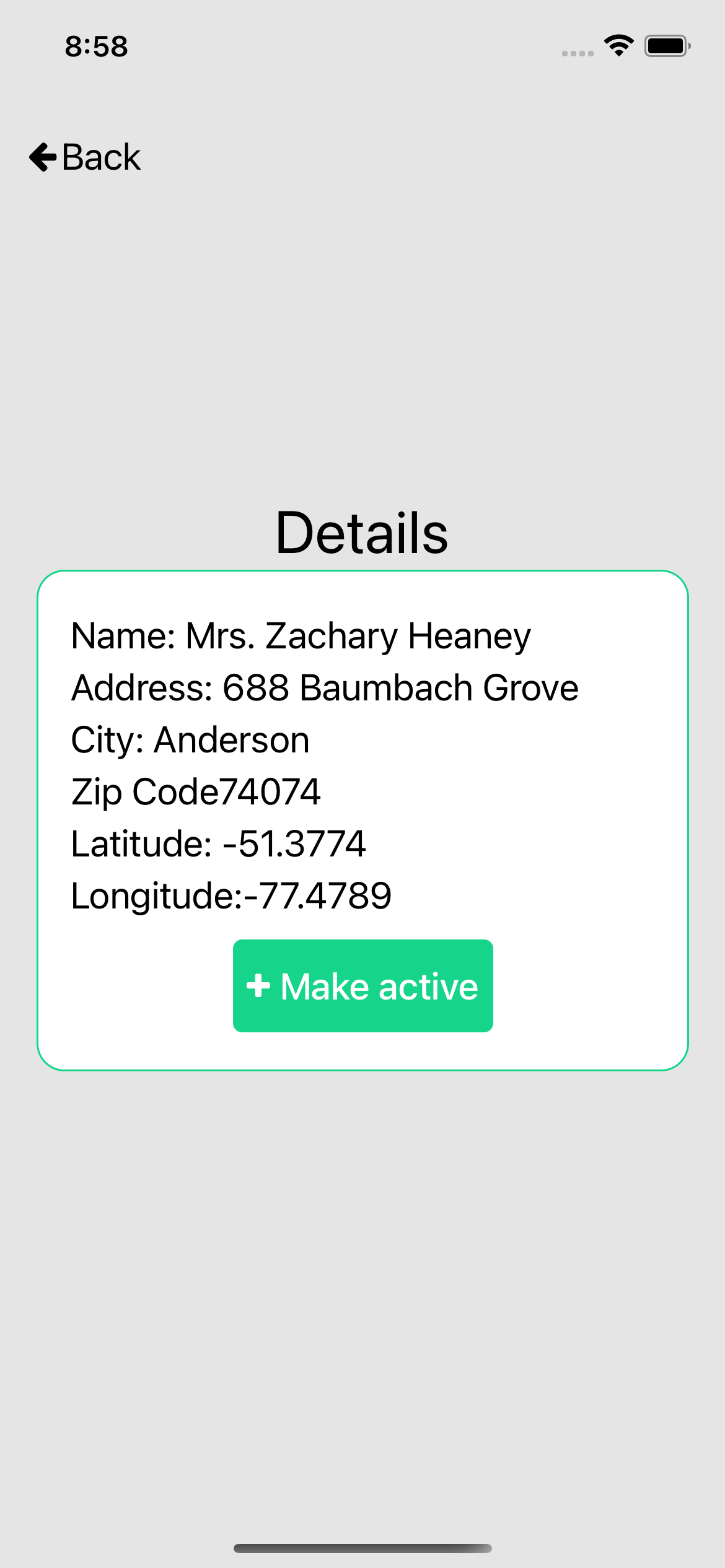 GitHub - robertocandales/Paack-code: React Native / Redux / typescript