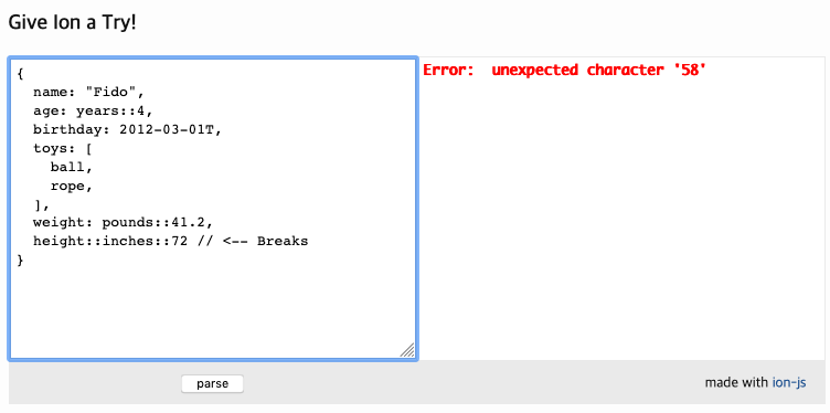 Docs type annotation example fails in parser, is probably incorrect · Issue #123 · amazon-ion ...