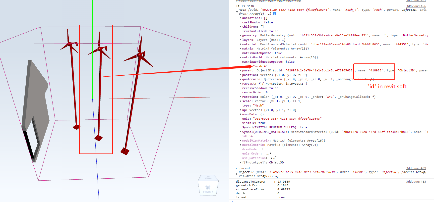 How can I obtain the components of the model? · Issue #325 · NASA-AMMOS/3DTilesRendererJS · GitHub