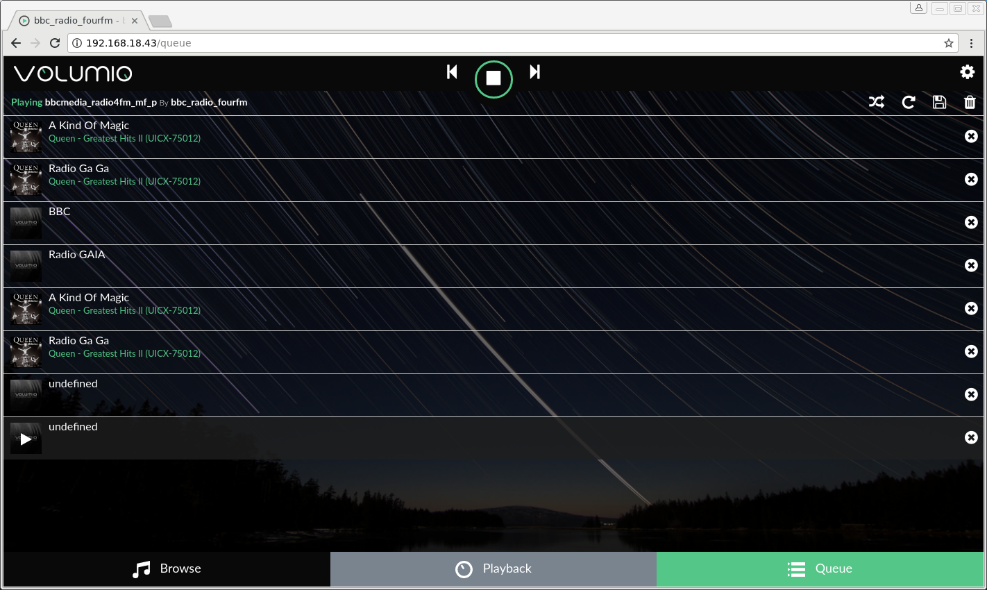 No radio stream title after load playlist · Issue #1270 · volumio/Volumio2 · GitHub