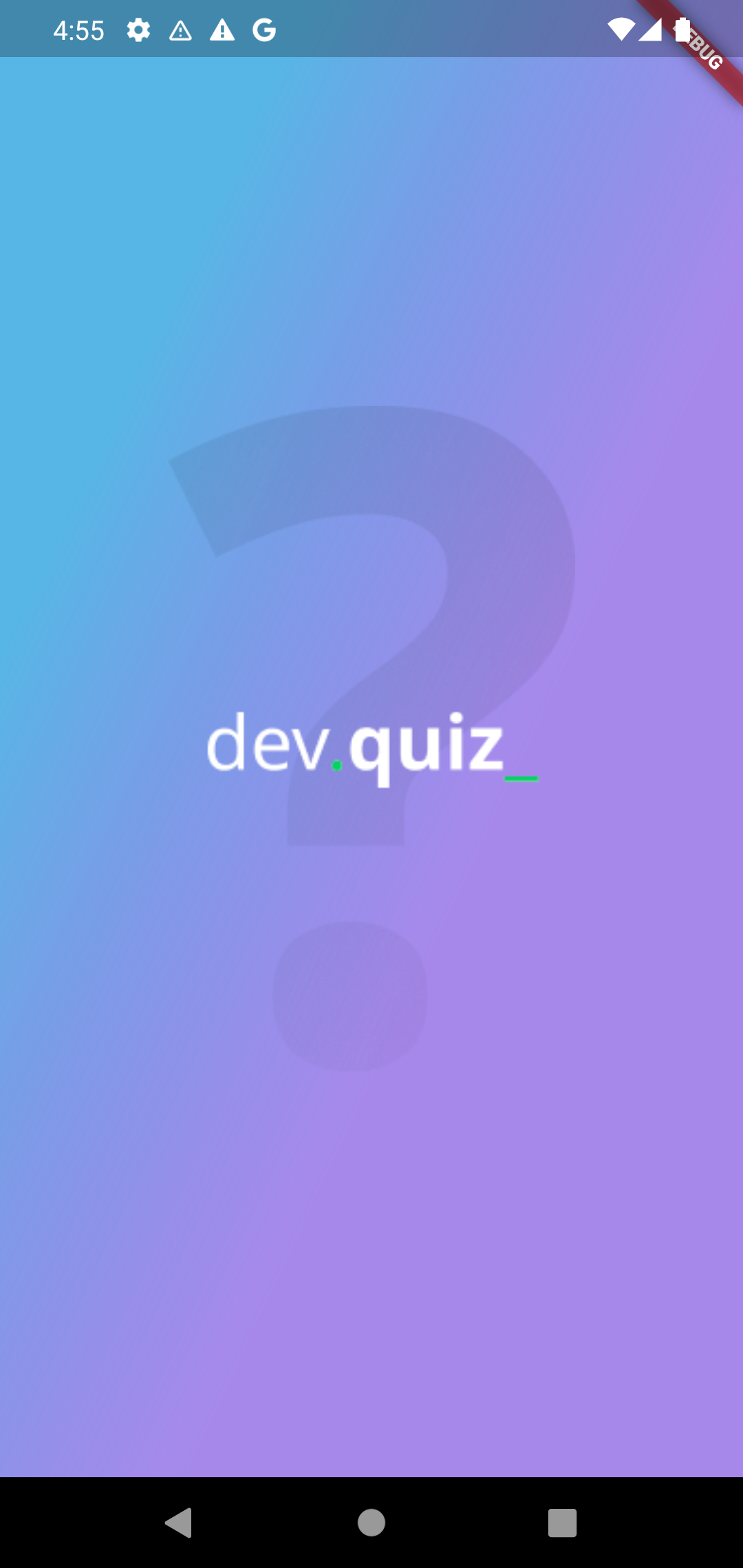 GitHub - JeanBauch/devquiz-flutter: App de perguntas e resposta sobre flutter desenvolvido em ...
