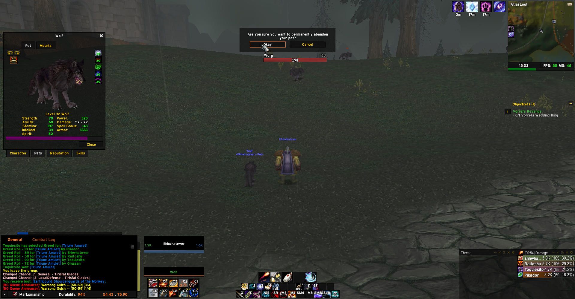 [Hunter] Can cast revive pet without having a pet · Issue #12776 ...