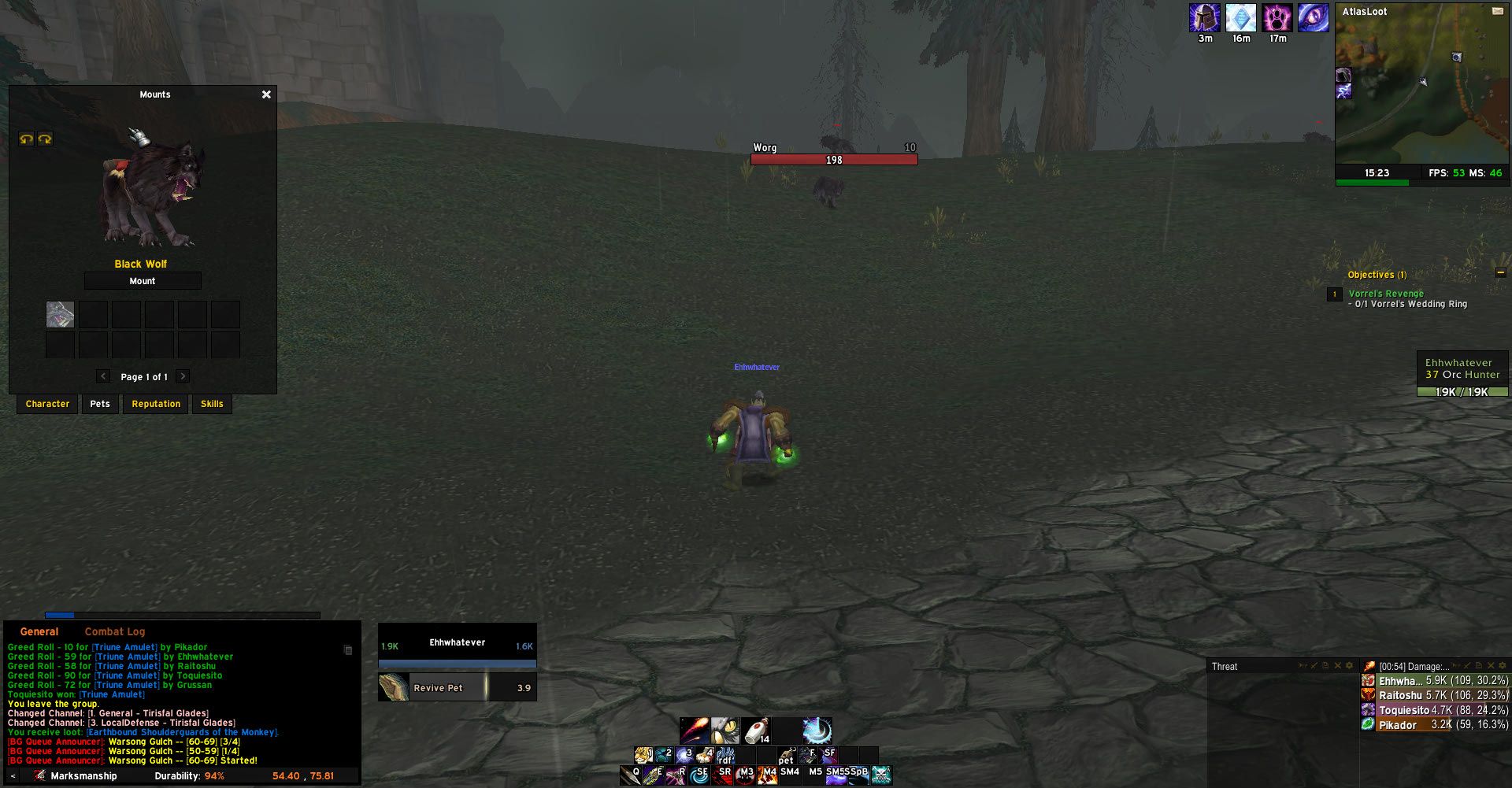 [Hunter] Can cast revive pet without having a pet · Issue #12776 ...