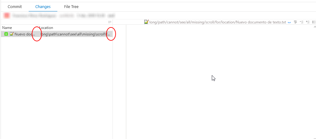 Add missing horizontal scroll on Changes view and All Commits tree · Issue #140 · fork-dev ...