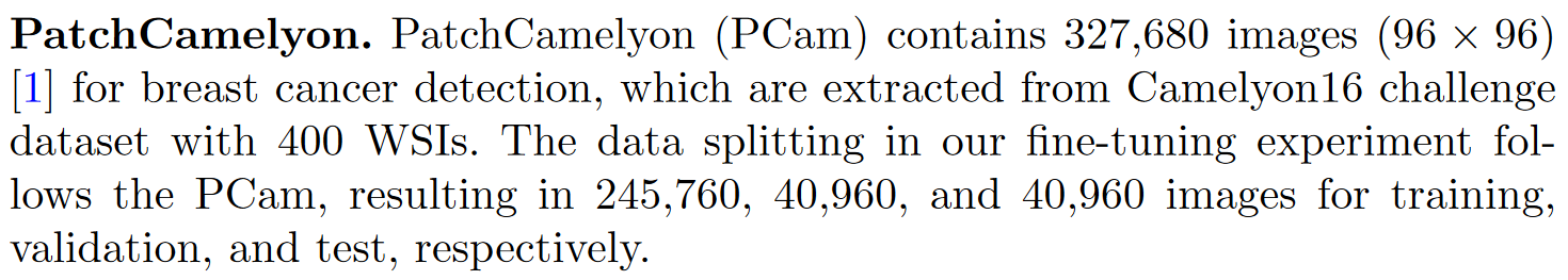 关于pcam数据集是如何划分的 · Issue #9 · Xiyue-Wang/TransPath · GitHub